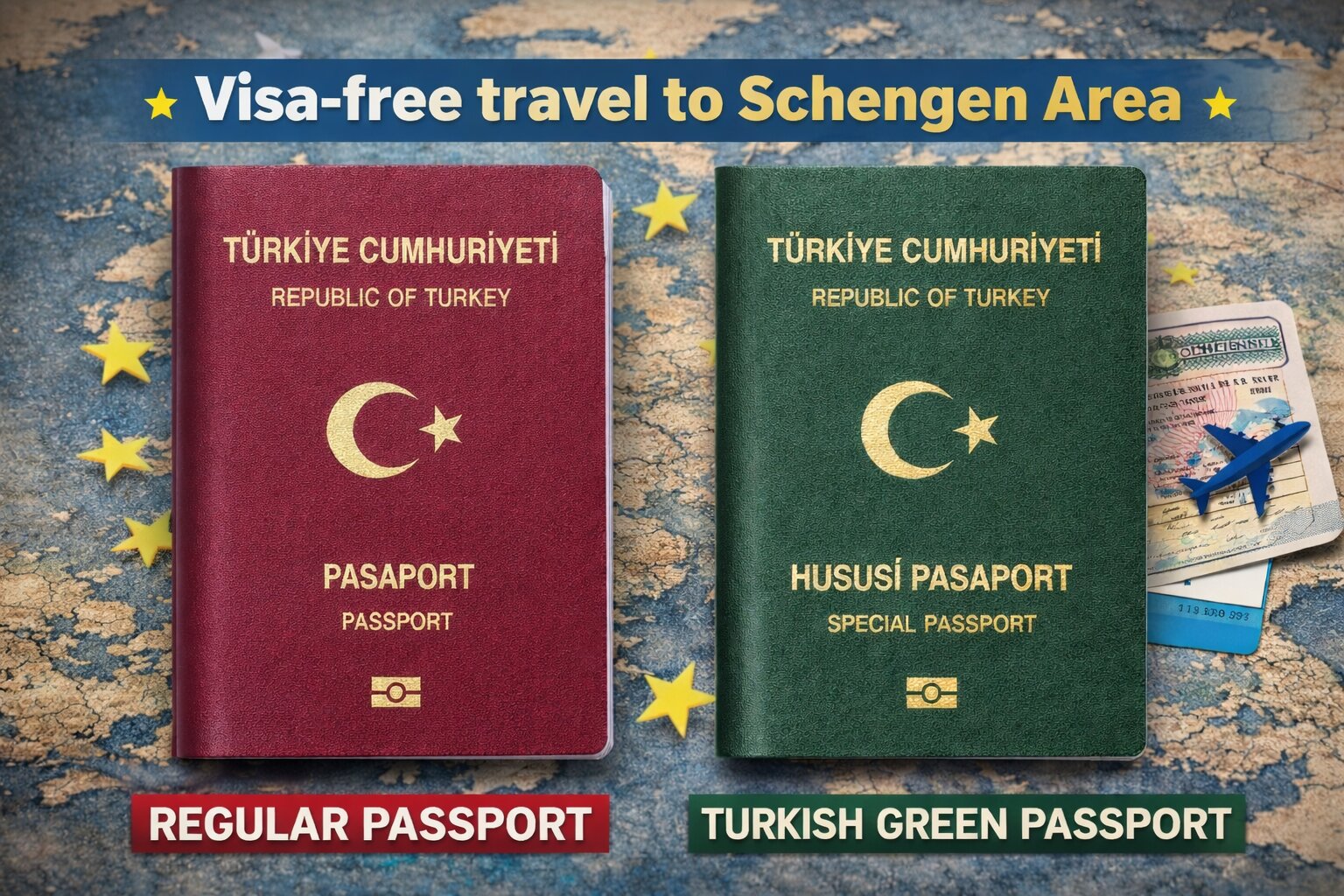 Turkish Green Passport and Visa-Free Schengen - Gordion Partners